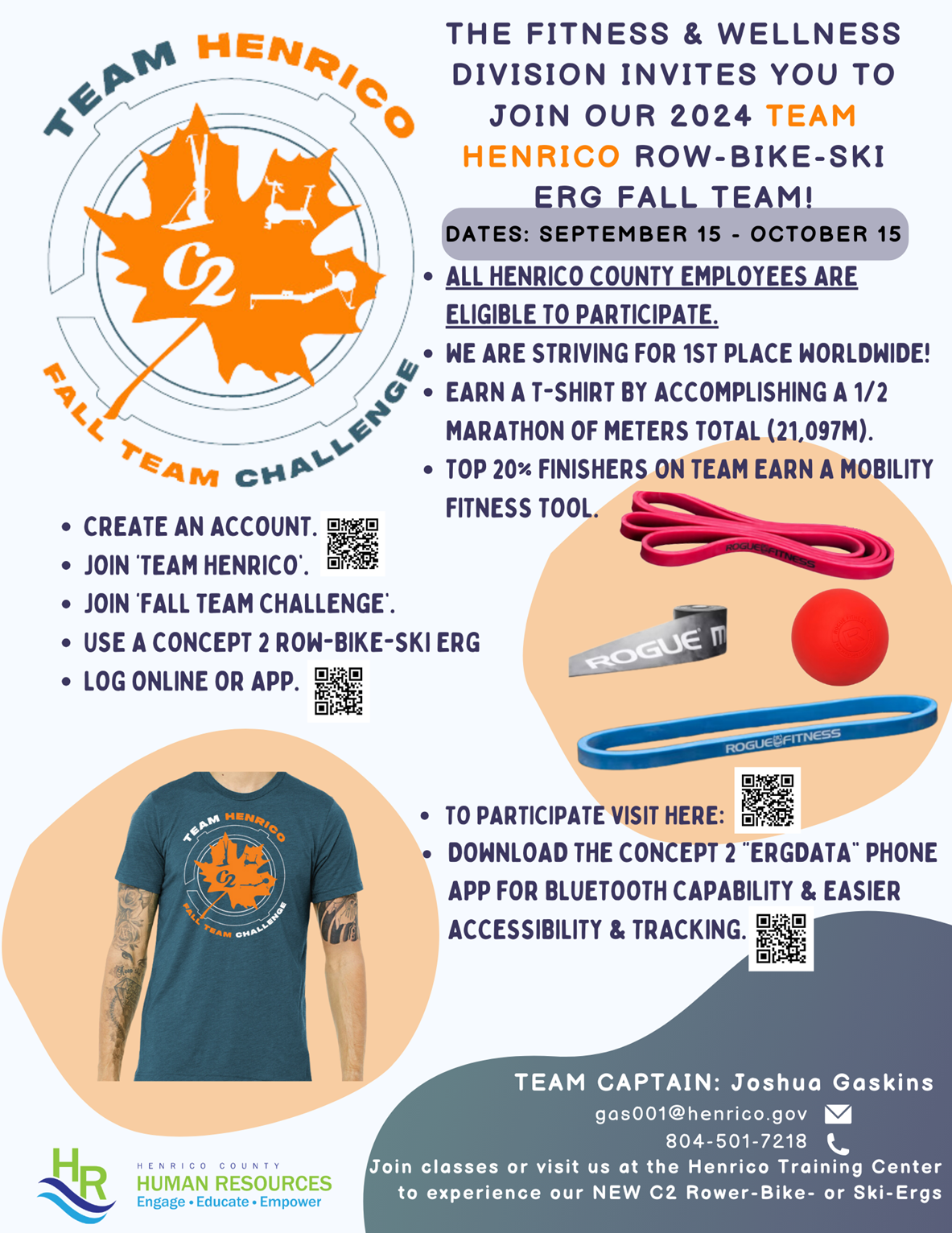 Focus on your Fitness & Wellness this Fall - Henrico HR