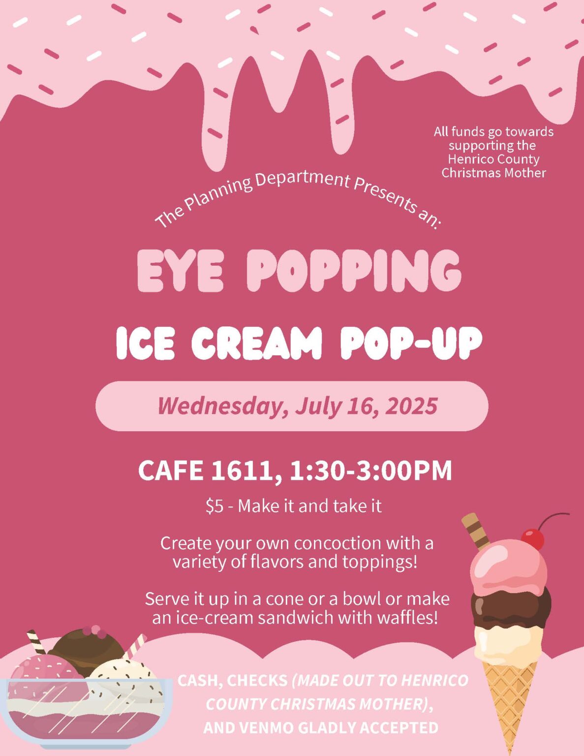 EYE POPPING ICE CREAM POP-UP - Henrico HR