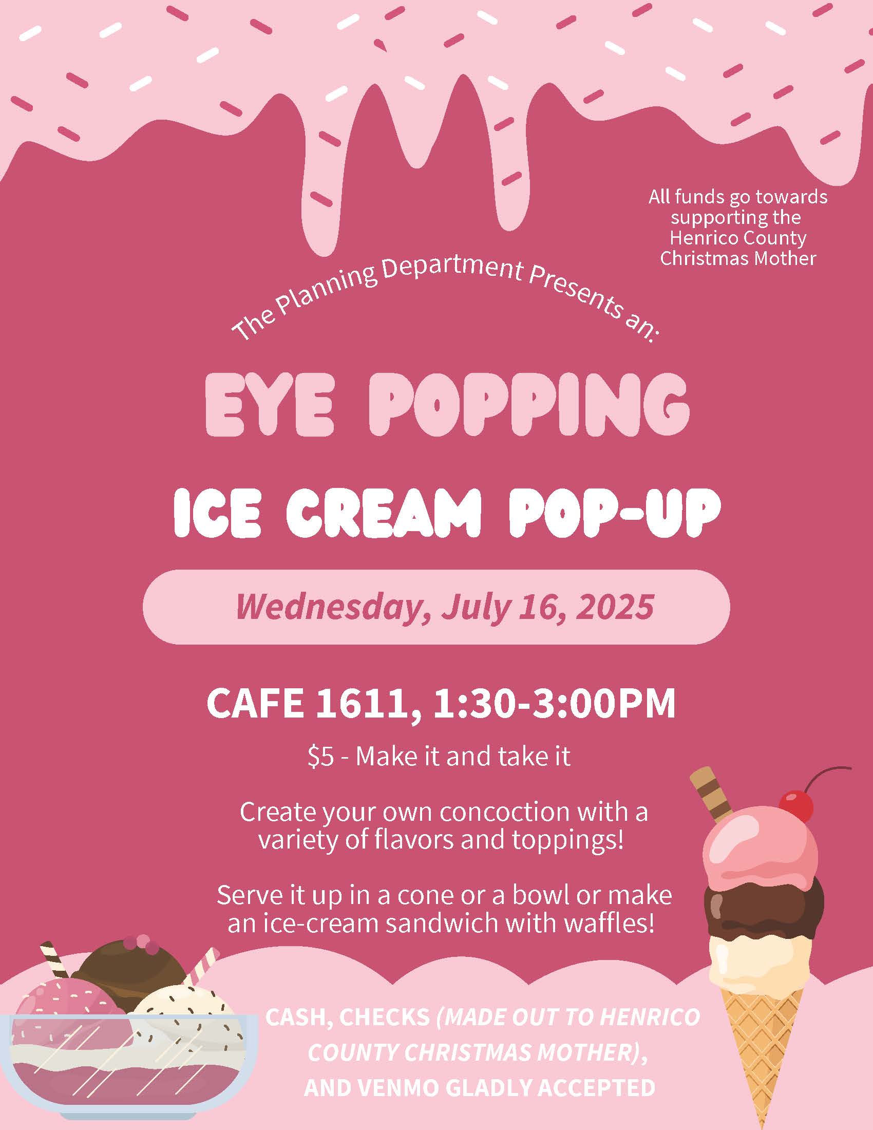 EYE POPPING ICE CREAM POP-UP - Henrico HR